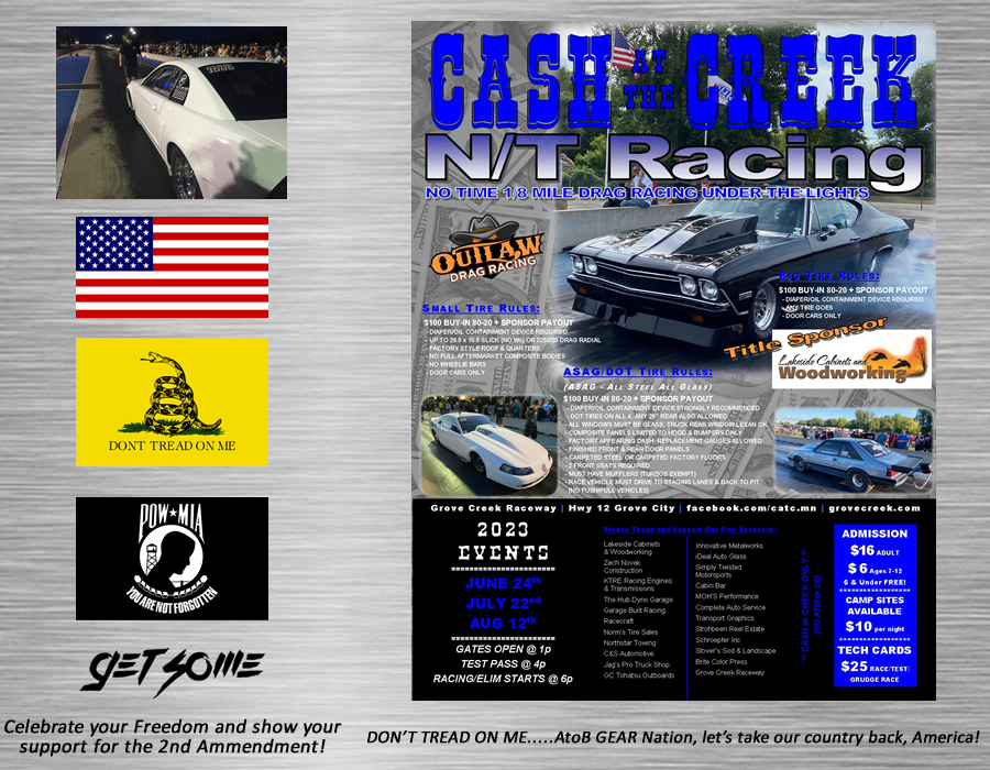 No Time Heads-Up Drag Racing